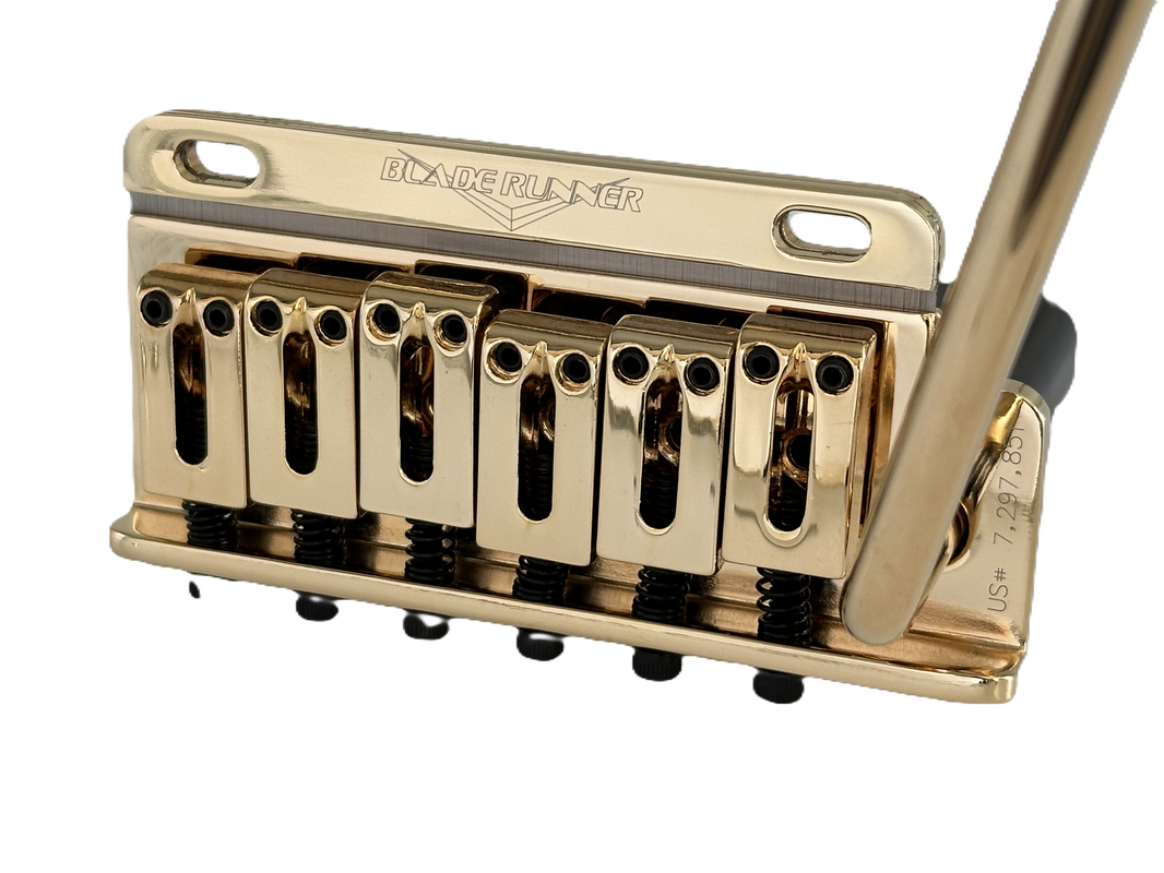 SuperVee BladeRunner Tremolo: Floating Bridge for Strat