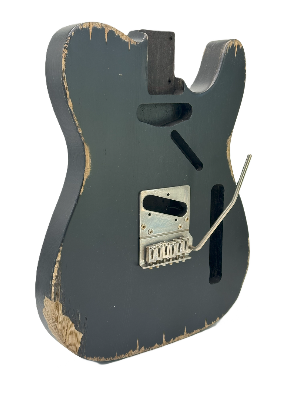 Maverick Bridge with "BlackKnight" Body- Satin Black Relic – SuperVee