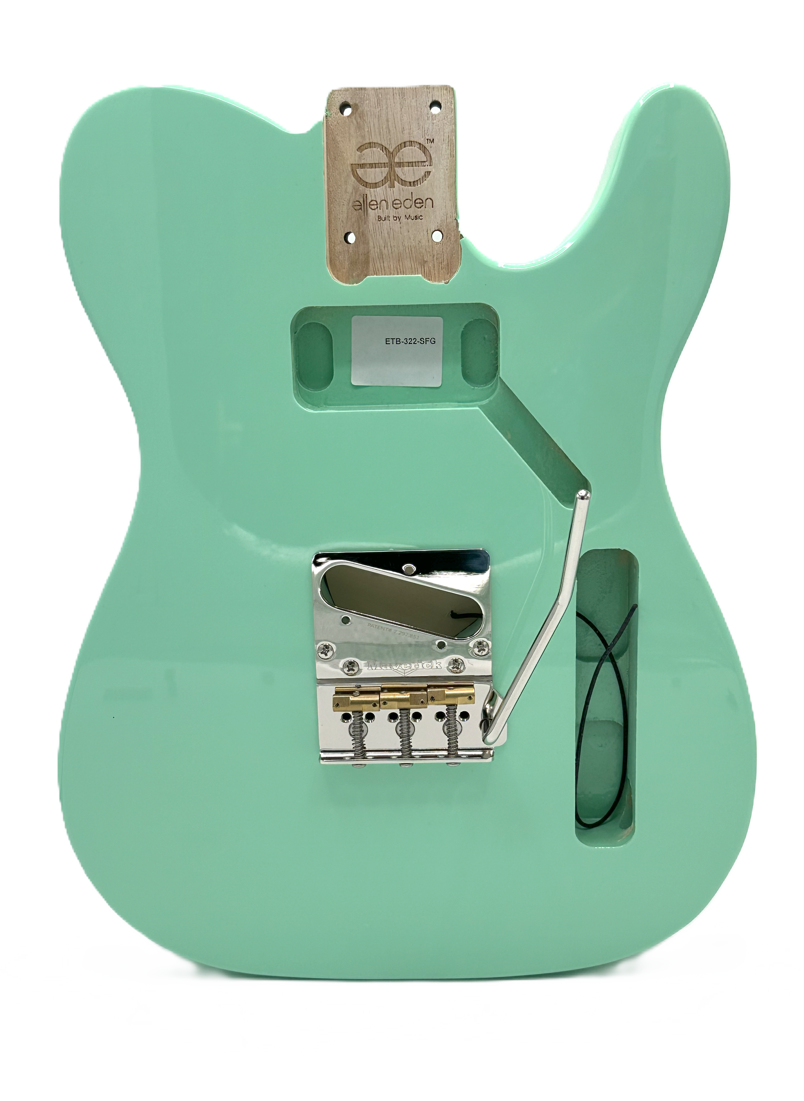 Maverick Sea Foam Green Telecaster Bridge – SuperVee