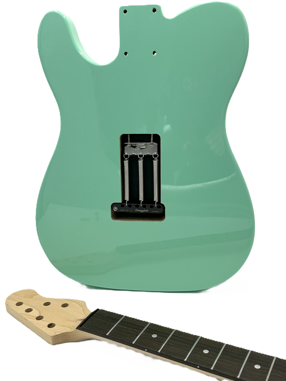 Maverick Sea Foam Green Telecaster Bridge – SuperVee